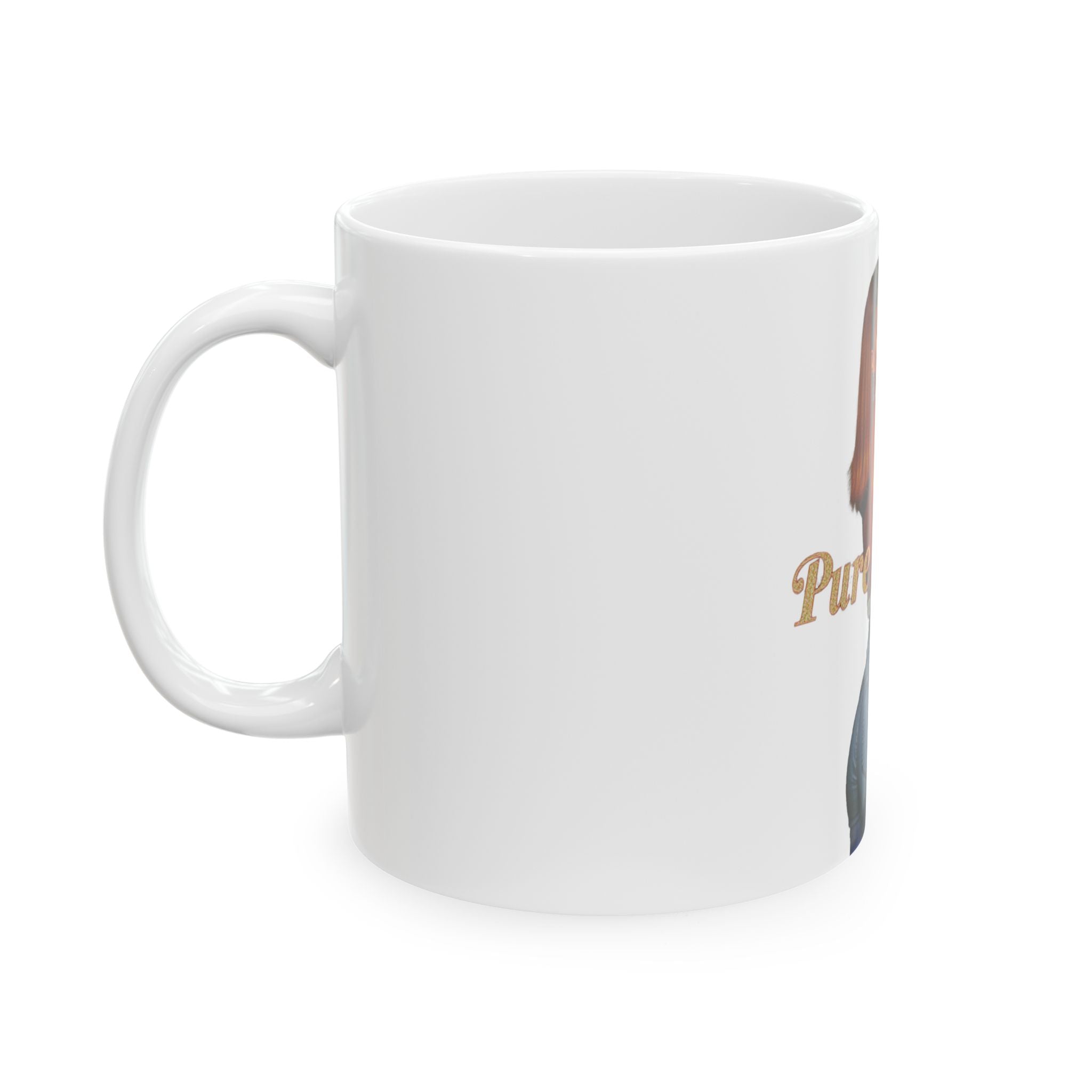 Pure Baddie Ceramic Mug - Stylish Coffee Cup for Trendsetters, Gift fo ...